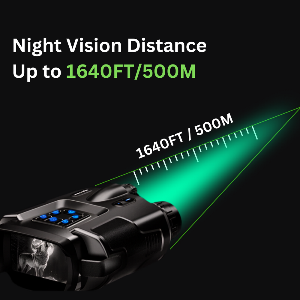 True 4K Night Vision Binoculars with in-built Rechargeable Battery (50